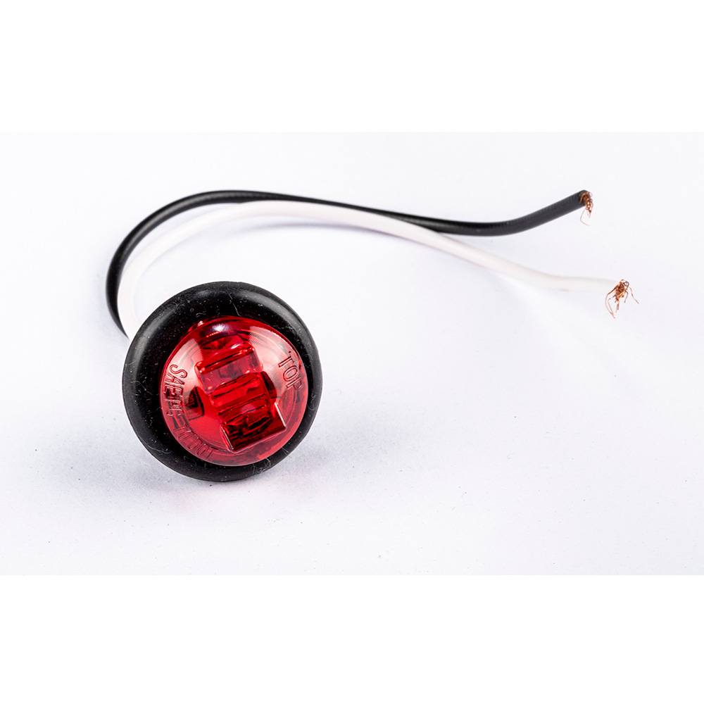 Foco led rojo multiproposito (12/24v) 1 led