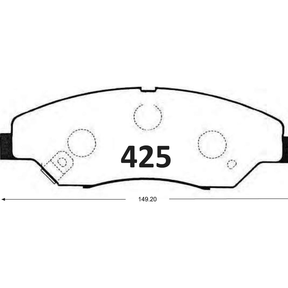 Pastilla de freno kia new sportage 99 d
